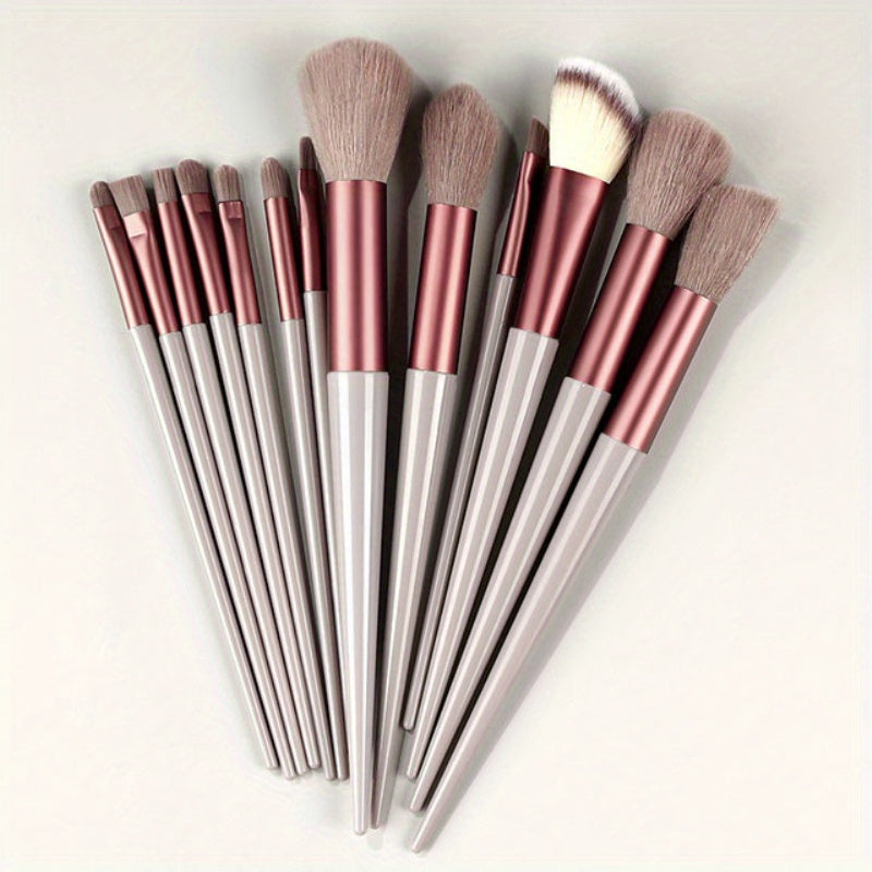 Fluffy Makeup Brush Set – Harshiv Global Mart